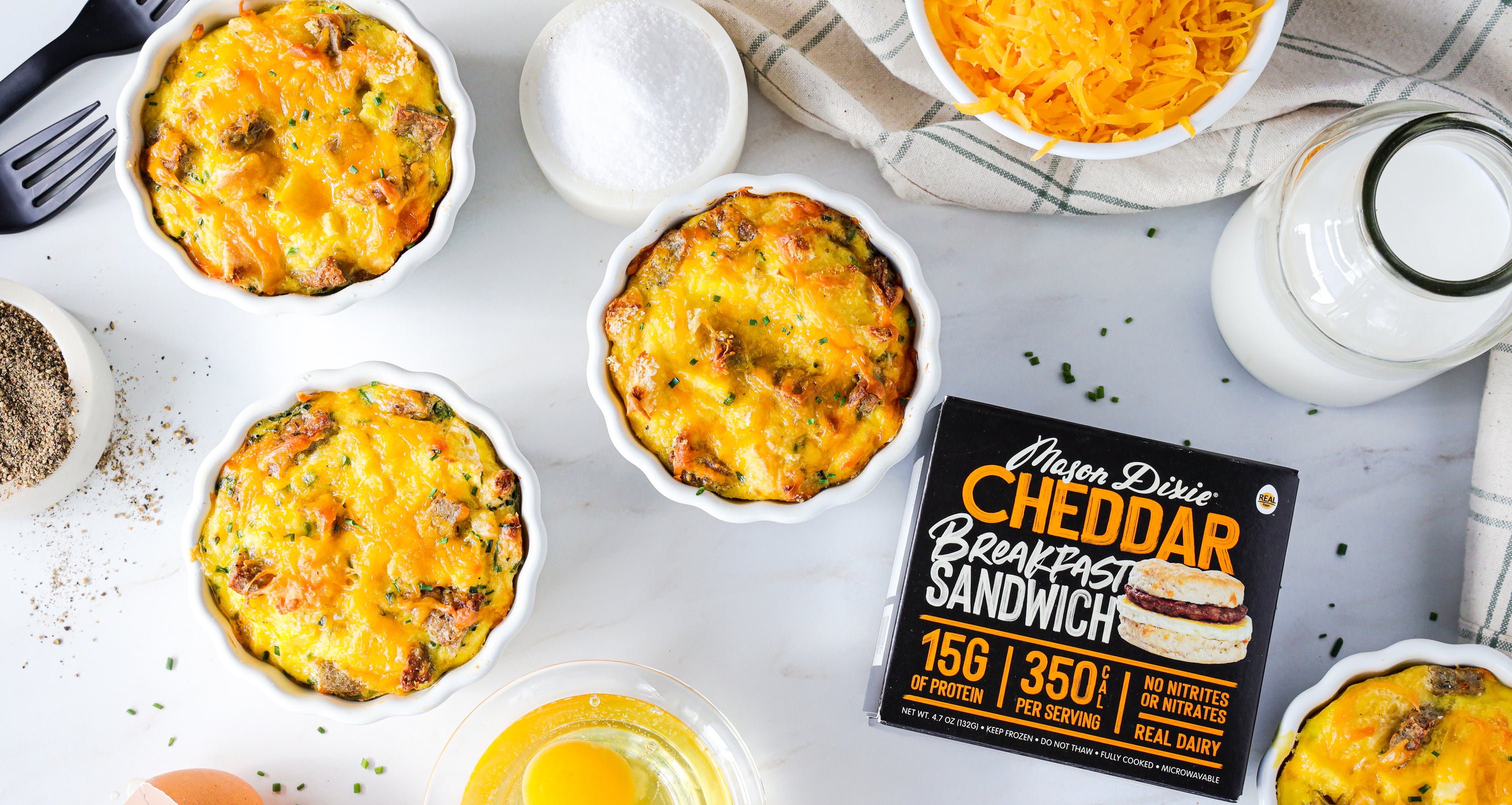 Breakfast Sandwich Casserole – Mason Dixie Foods