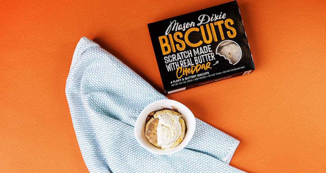 Cheddar Biscuit Apple Cobbler – Mason Dixie Foods