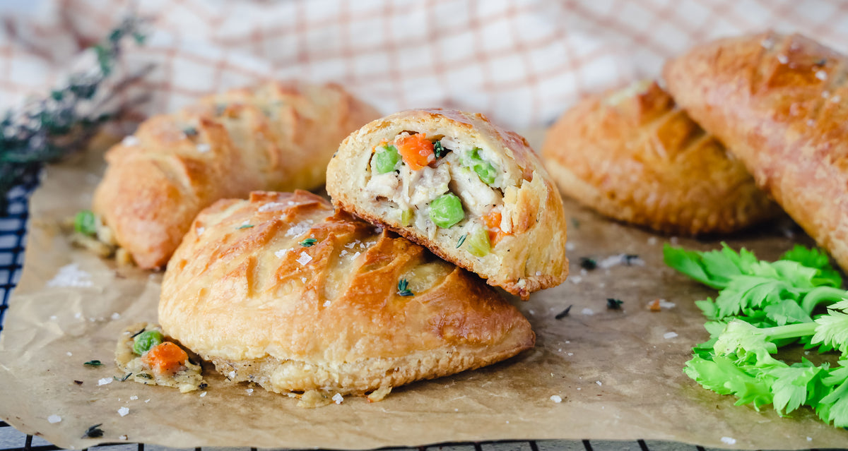 Chicken Pot Pie Pockets – Mason Dixie Foods
